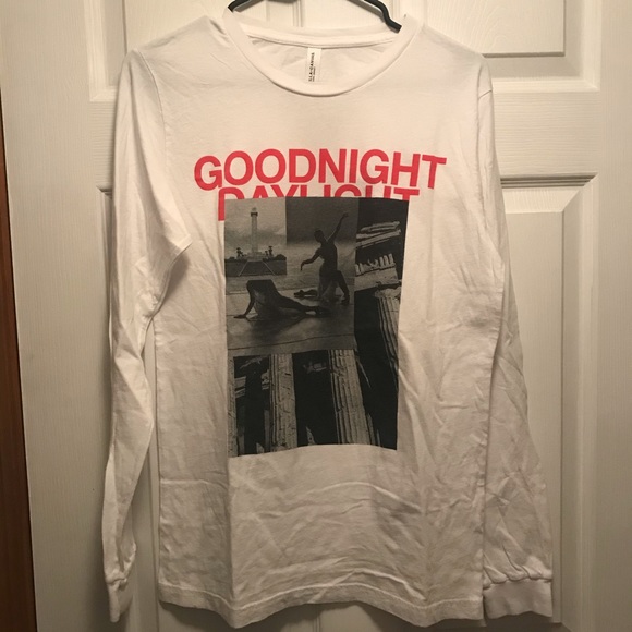 Bella Canvas | Shirts | Goodnight Daylight Longsleeve Anniversary Tee ...